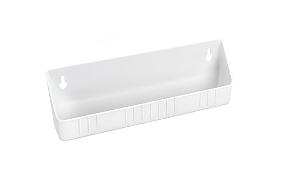 6581-11-4WH - 11" White Plastic Tip-Out Tray – Commercial Sourcing