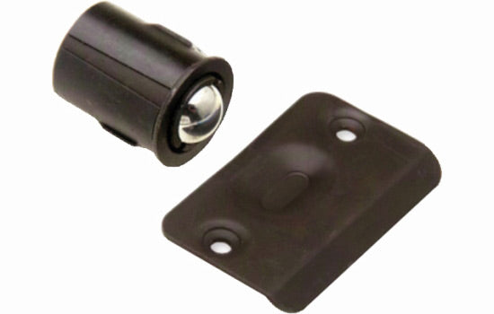 BCD10B - Bronze 7/8" Diameter Drive-in Roller Ball Catch with Radius C ...