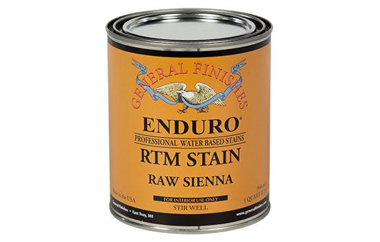GF-RTM-RS-Q - Quart Waterbased Raw Sienna Stain – Commercial Sourcing