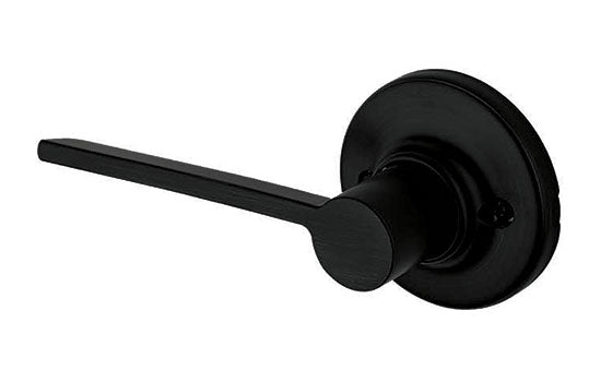 KW488LRLRDT514LH - Ladera Round Matte Black Left Hand Dummy Lever ...