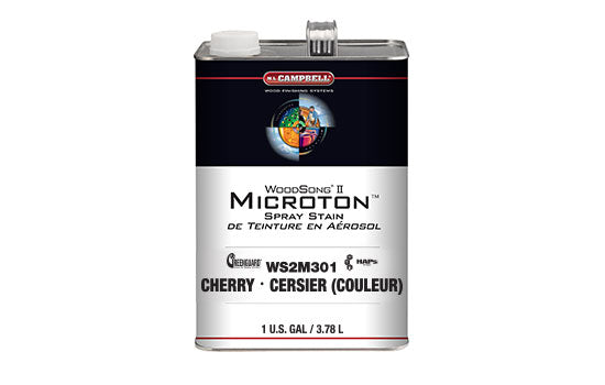 MLC-WS2M301-1 - 1 Gallon WoodSong Solvent Based Cherry Microton Spray ...
